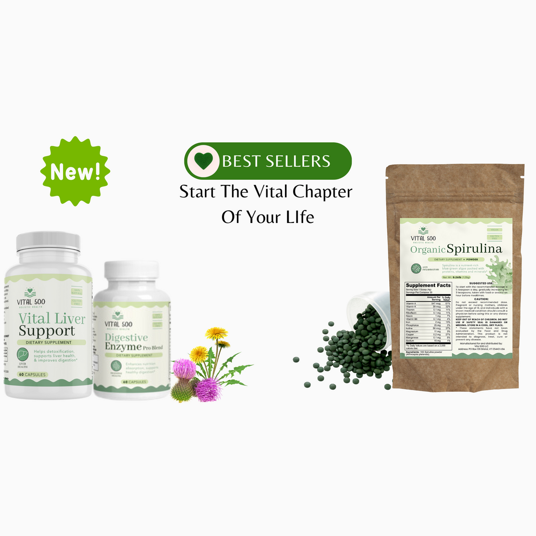 Premium Natural Supplements for Holistic Wellness | Vital 500