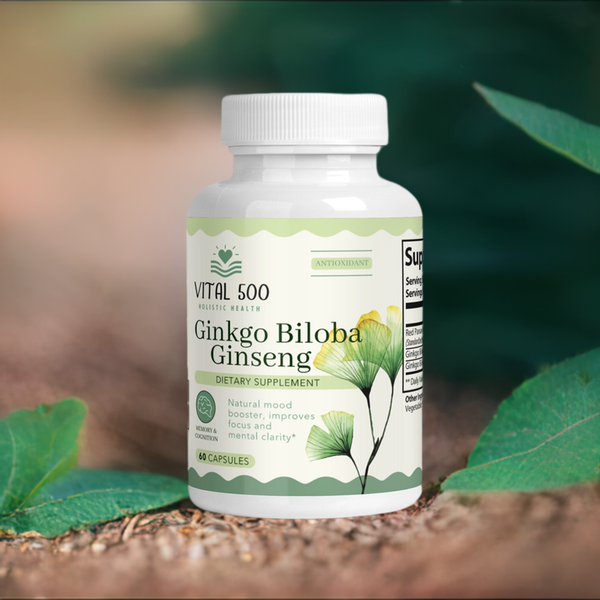 Ginkgo Biloba + Ginseng Vital 500